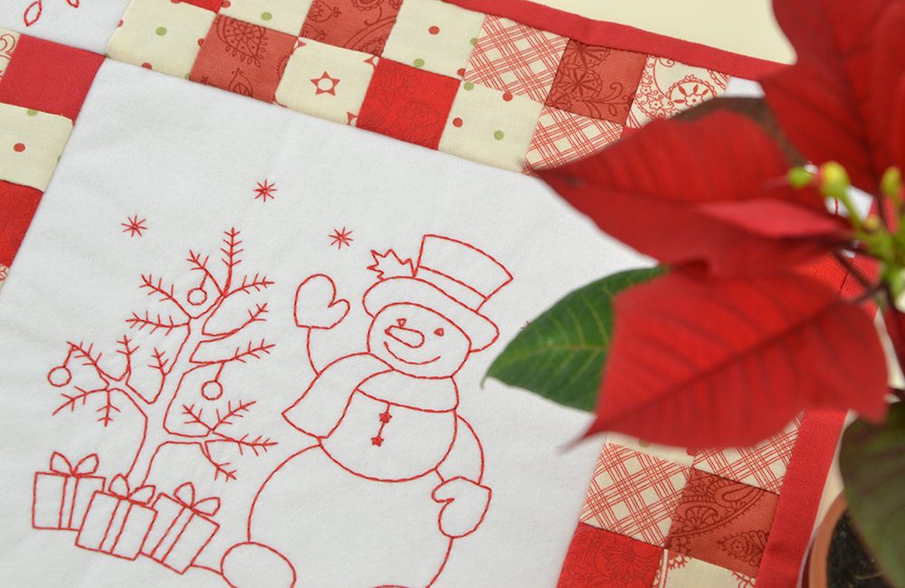 New Christmas Redwork Embroidery Designs - RunStitch